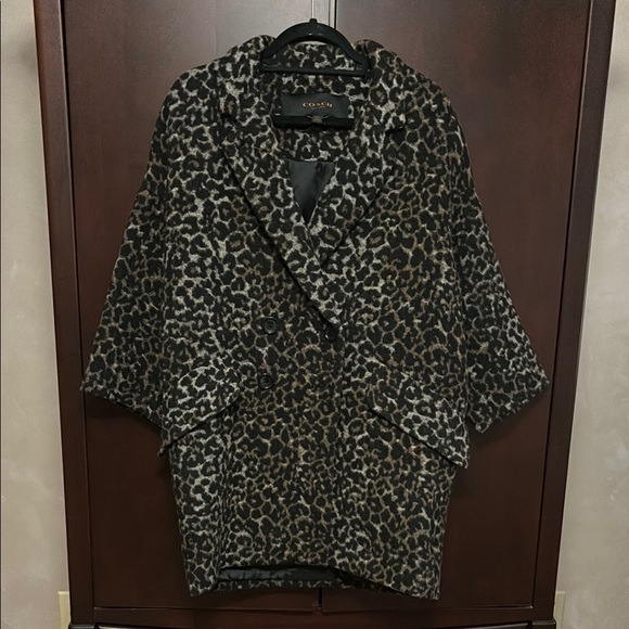 Coach | Jackets & Coats | Coach Animal Print Jacket | Poshmark